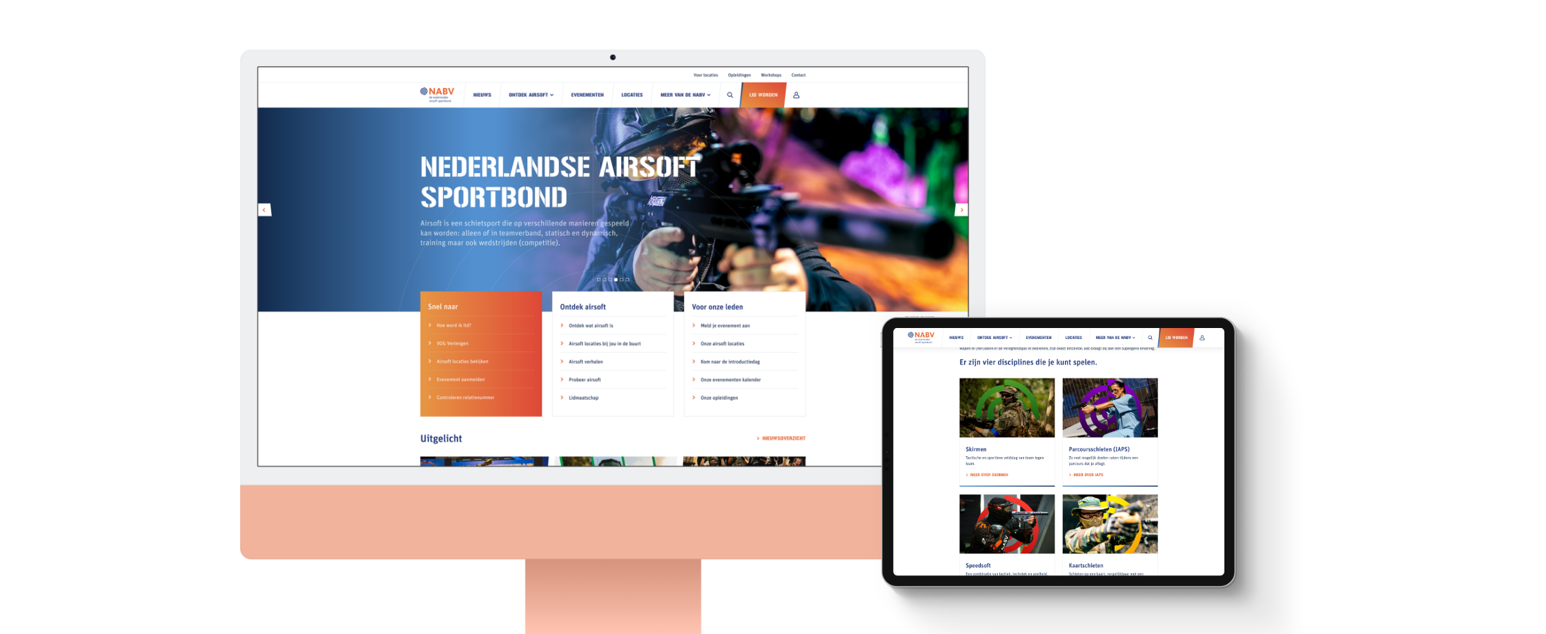 NABV - WordPress website