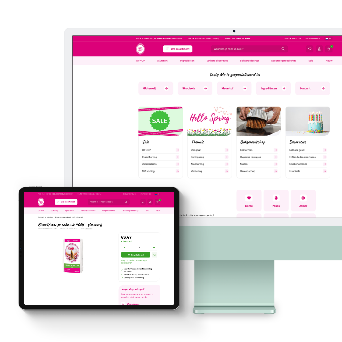 Tasty Me - WebdesignTilburg